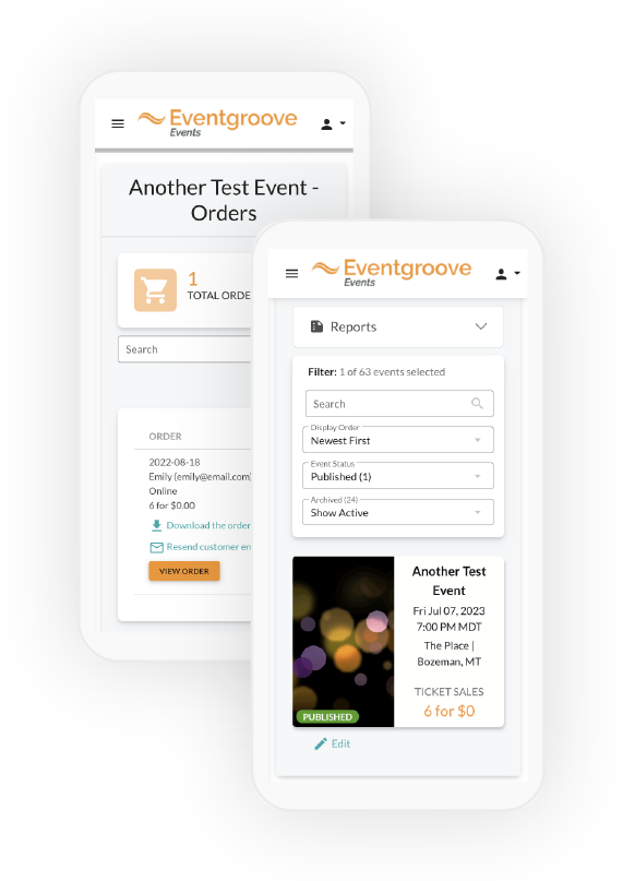 Eventgroove Events Redesign
